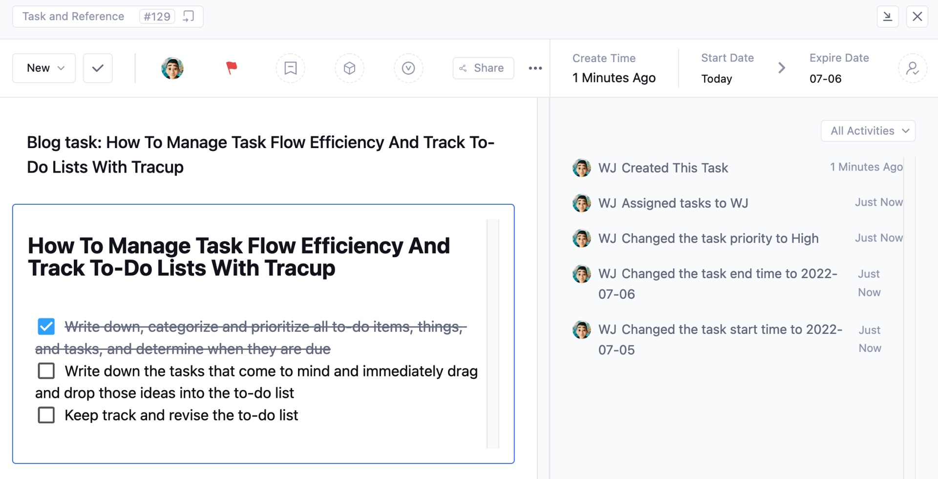 How The Work List Things To Do List Free Get Work Efficiency | Tracup Blog